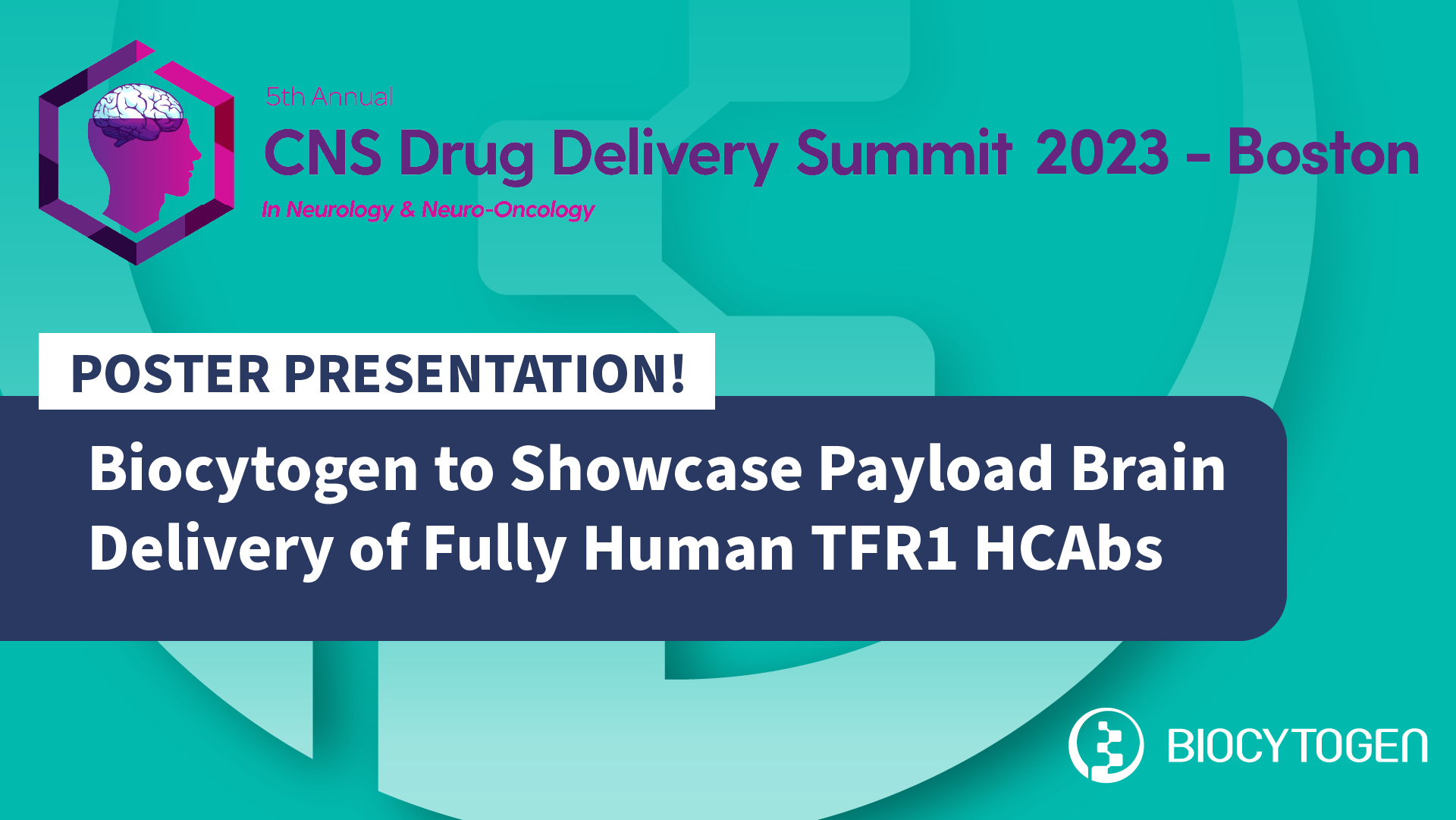 CNS Drug Delivery Summit 2023: Biocytogen to Showcase Payload Brain ...