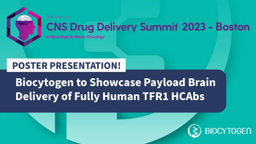 CNS Drug Delivery Summit 2023: Biocytogen to Showcase Payload Brain ...