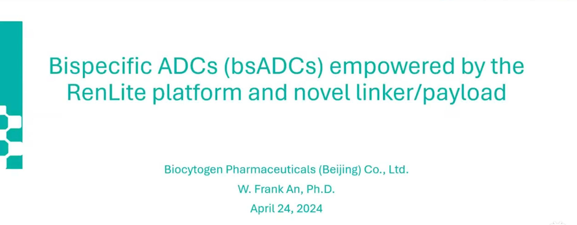 Empowering Discovery and Development of Bispecific ADCs With a Common ...
